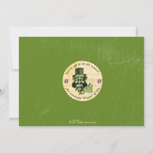 Wicked Party Invitation - Wizard of Oz | Zazzle