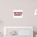 Wicked Smart (Smaht) College Boston Poster | Zazzle