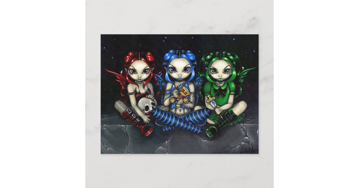 "Wicked, Tricksy and False" Postcard | Zazzle