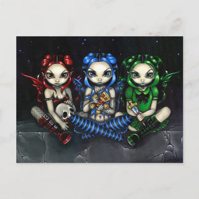 "Wicked, Tricksy and False" Postcard | Zazzle