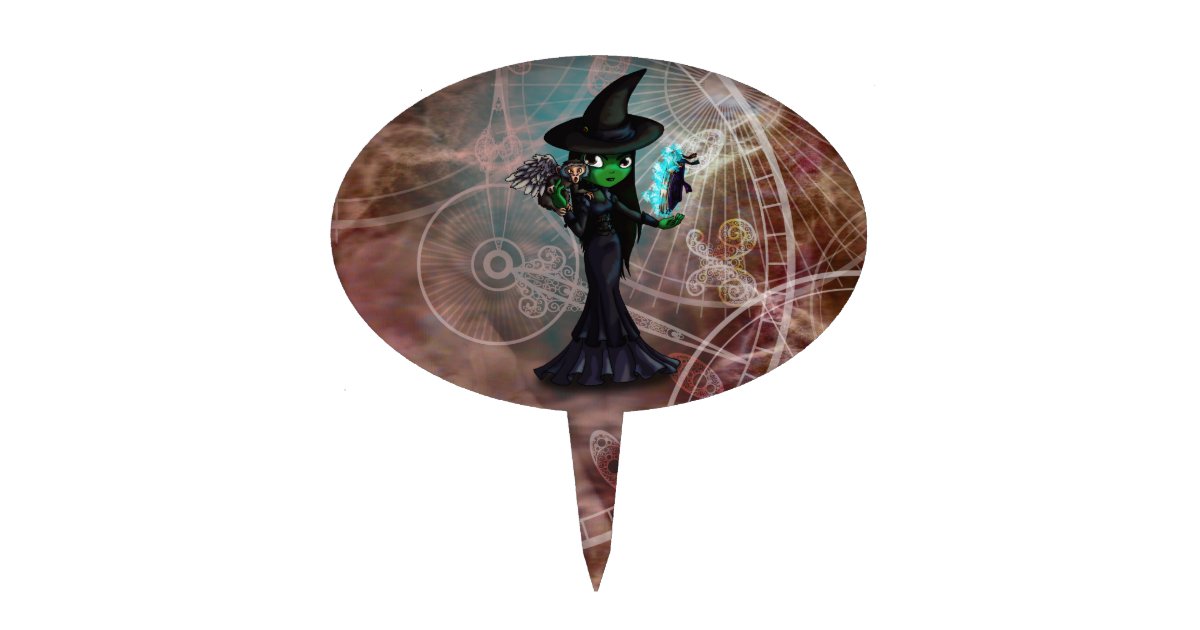 Wicked Witch Cake Topper | Zazzle