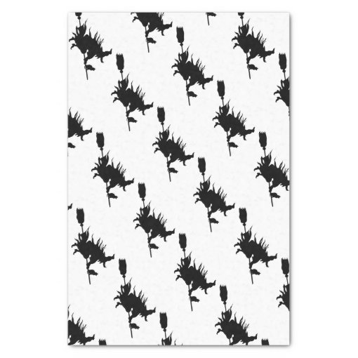 Wicked Witch Silhouette Tissue Paper | Zazzle