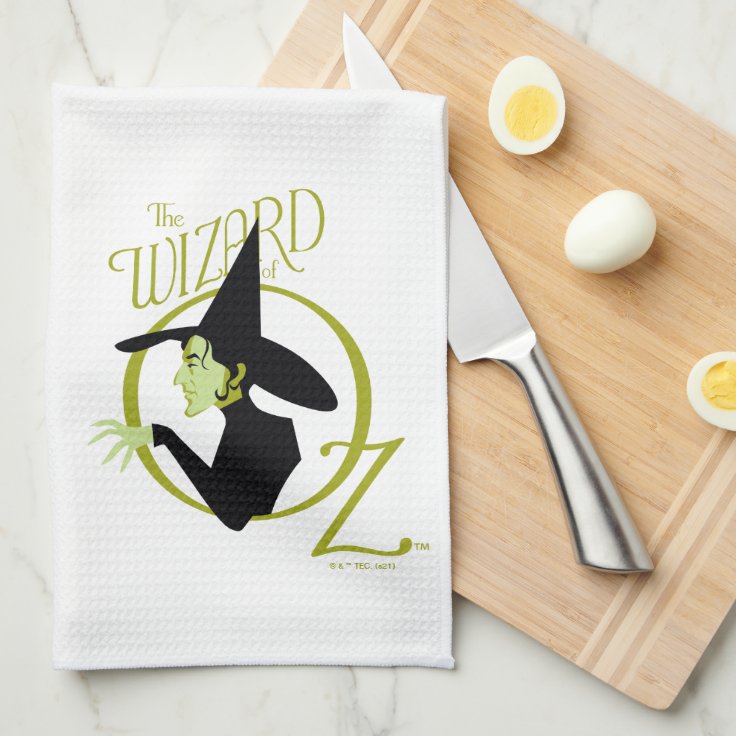 Wicked Witch™ The Wizard Of Oz™ Logo Kitchen Towel | Zazzle
