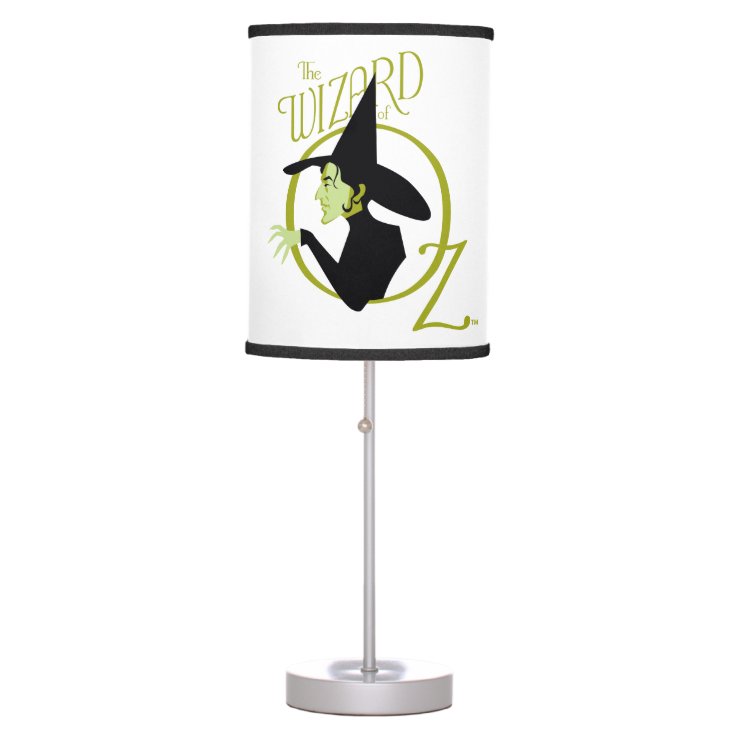 Wicked Witch™ The Wizard Of Oz™ Logo Table Lamp | Zazzle