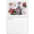 Wickedlylovely french inspired, shabby chic calendar | Zazzle