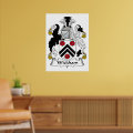 Wickham Family Crest Poster | Zazzle