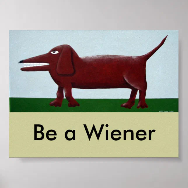 Wiener Poster | Zazzle