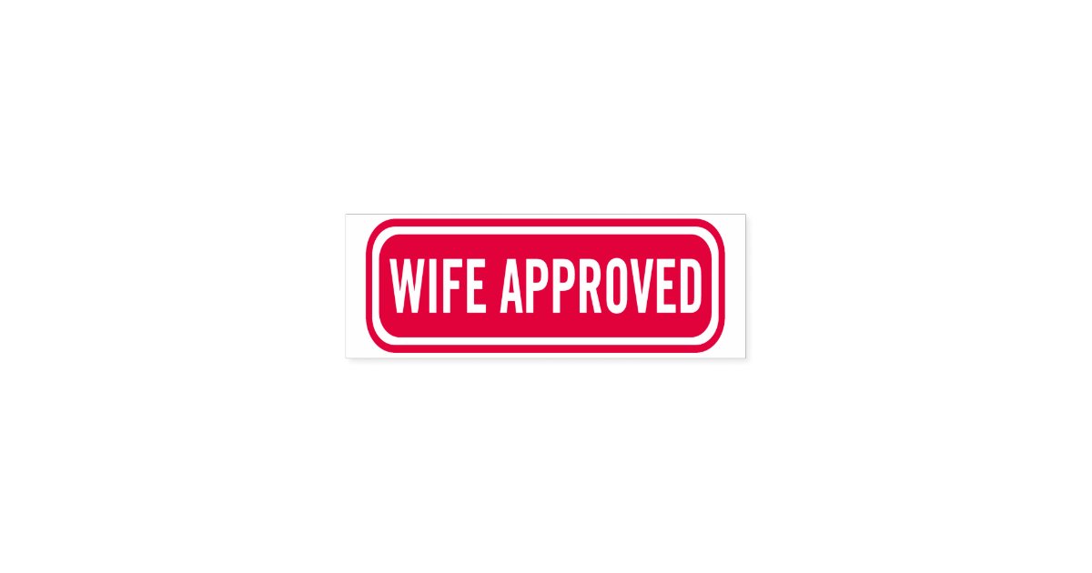 Wife Approved couples Stamp | Zazzle