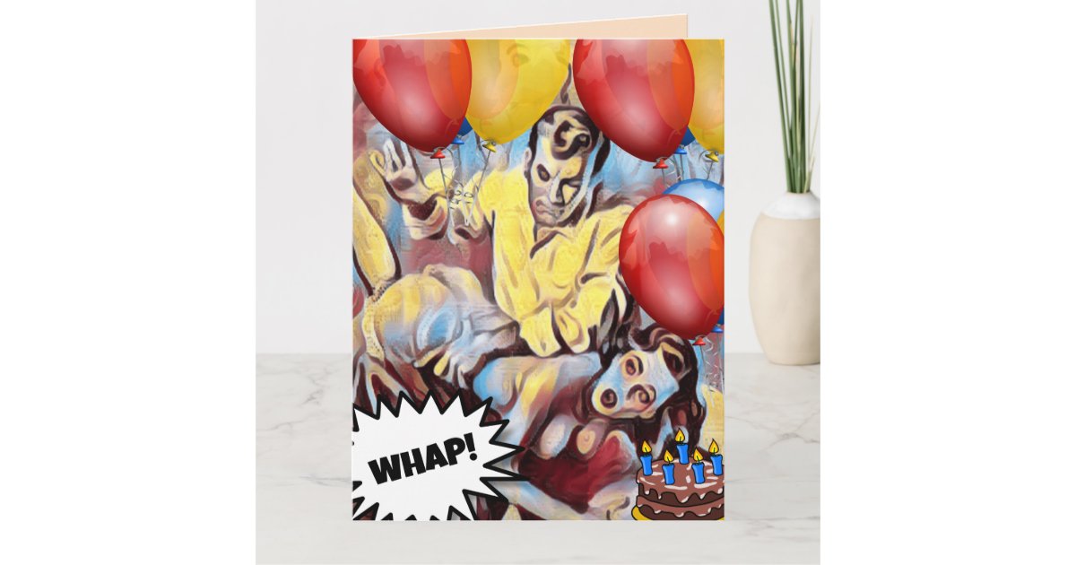 Wife Spanking Art Birthday Big Card For Her Zazzle