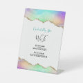 WiFi Internet Password Elegant Day Spa Pedestal Sign | Zazzle