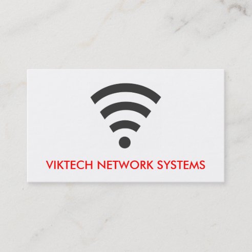 Wifi Business Cards - Business Card Printing | Zazzle