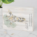 WiFi Password Giraffe Safari Animal Wooden Box Sign | Zazzle