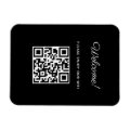 WIFI Welcome Sign with QR Code Magnet | Zazzle