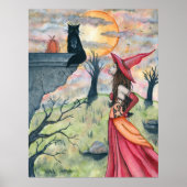 Wiggles and the Witch Poster Print | Zazzle
