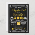 Wigs party Wiggin out birthday bash Invitation | Zazzle