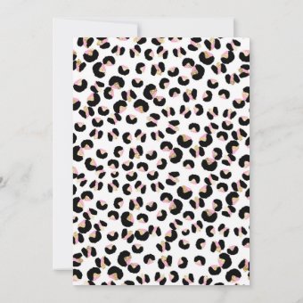 Wild And Ten Leopard Print 10th Birthday Party Invitation | Zazzle