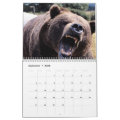 WILD ANIMALS CALENDAR | Zazzle