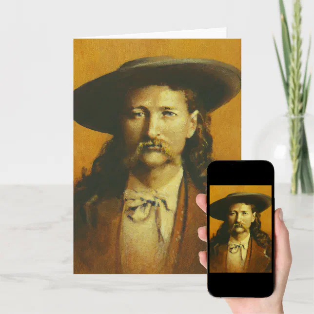 Wild Bill Hickok Greetings Card | Zazzle