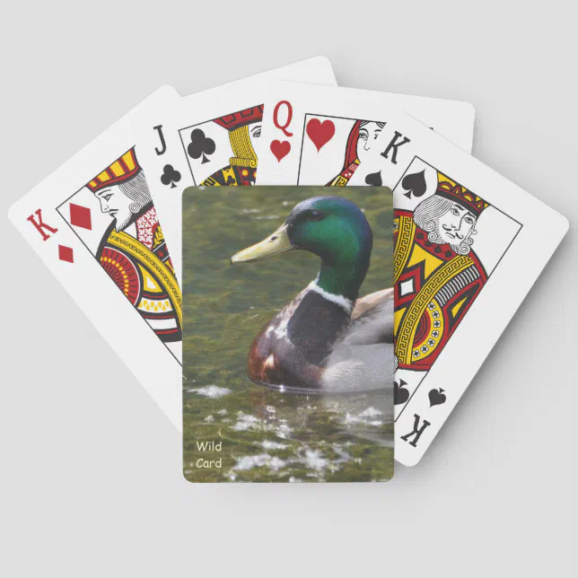 Wild Card Playing Cards | Zazzle