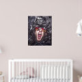Wild Crazy Man Musician Wild Hair Poster | Zazzle