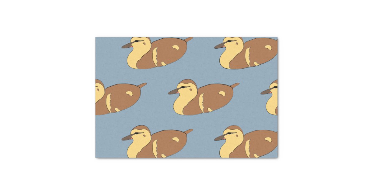 wild duck tissue paper | Zazzle