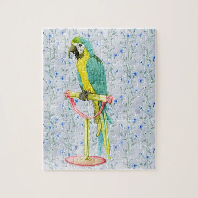 Wild Exotic Colorful Bird Jigsaw Puzzle | Zazzle