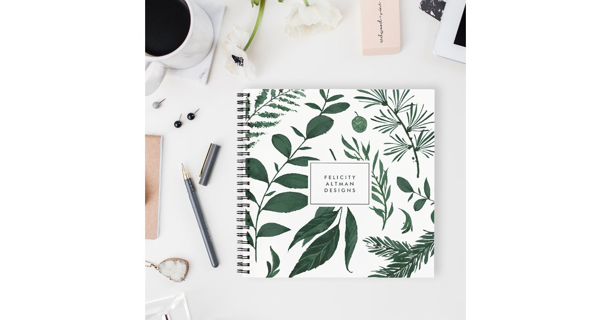 Wild Forest Personalized Notebook | Zazzle