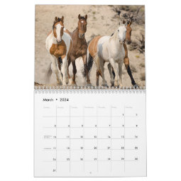 Wild Horses Calendar | Zazzle