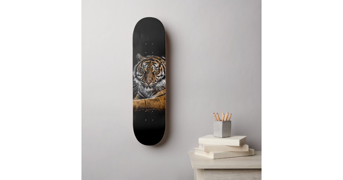 Wild Jungle Animal Tiger Skateboard | Zazzle