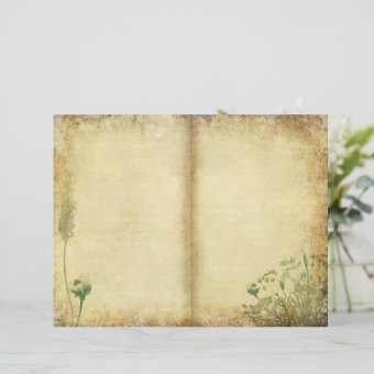 Wild Meadow Nature Journal Page | Zazzle