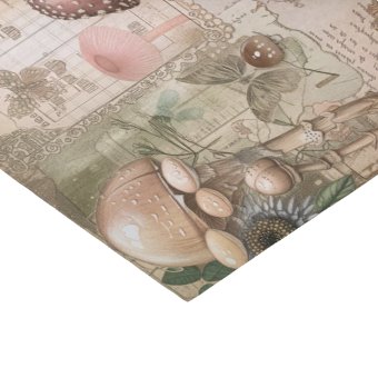 WILD MUSHROOMS DECOUPAGE TISSUE PAPER | Zazzle