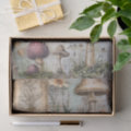 WILD MUSHROOMS POSTER DECOUPAGE TISSUE PAPER | Zazzle