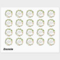 Wild One! Aussie Animal Birthday Party Classic Round Sticker | Zazzle