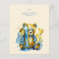 Wild One Bear 1st Birthday (or EDIT AGE) Teal Gold | Zazzle