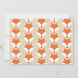Wild One Fox First Birthday Invitation | Zazzle