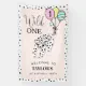 Wild One | Leopard Balloon 1st Birthday Welcome Banner | Zazzle