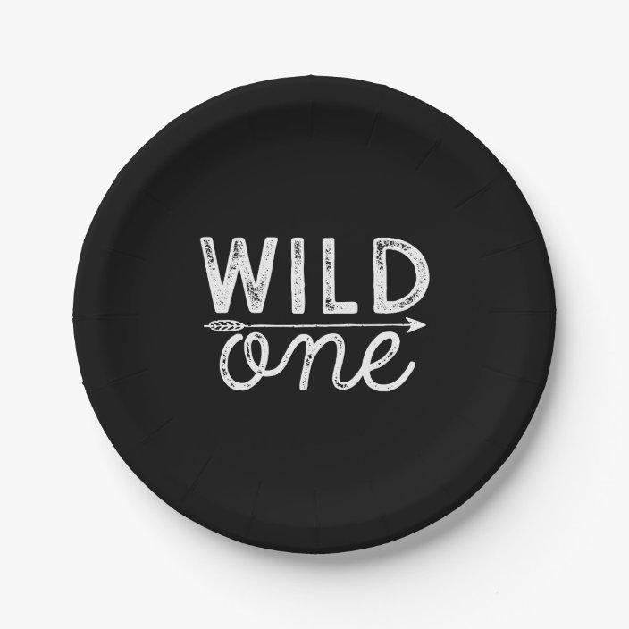 Wild One Party Plates | Zazzle.com