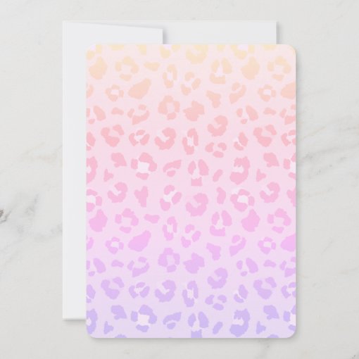 Wild One Pink Girly Leopard Safari Baby Shower Invitation | Zazzle