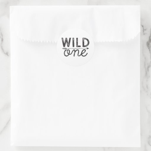Wild One Sticker | Zazzle