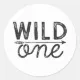 Wild One Sticker | Zazzle