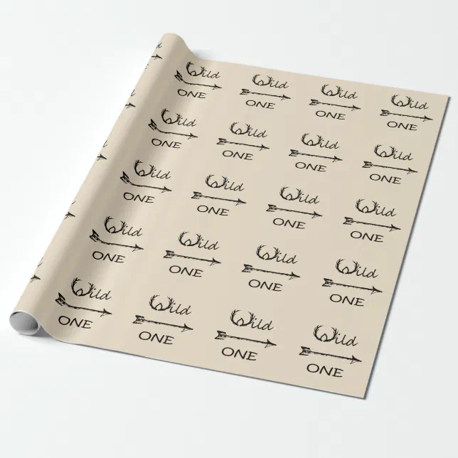 Wild One Wrapping Paper | Zazzle