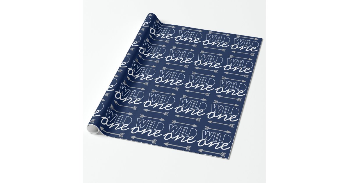 Wild One Wrapping Paper | First Birthday | Zazzle