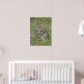 Wild Rabbit Eastern Cottontail Poster | Zazzle