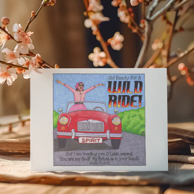 Wild Ride Inspirational Postcard | Zazzle
