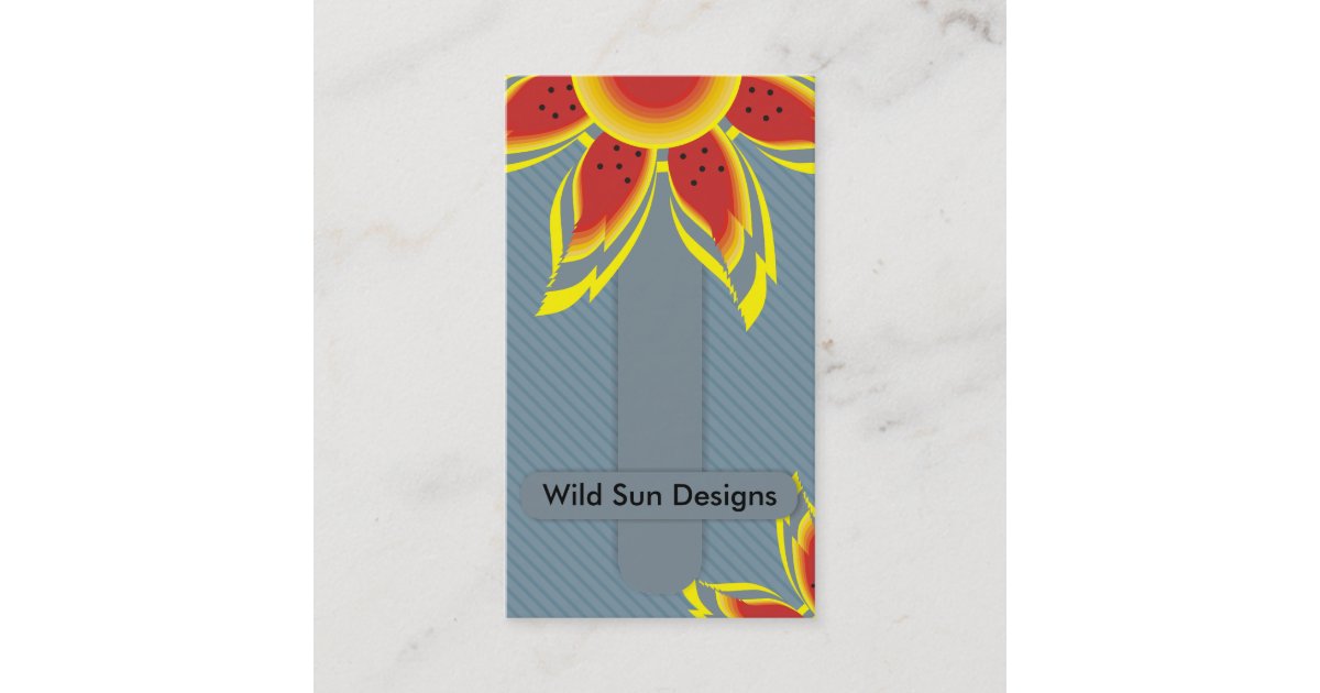 Wild Sun Designs Business Cards | Zazzle