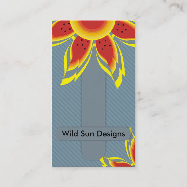 Wild Sun Designs Business Cards | Zazzle