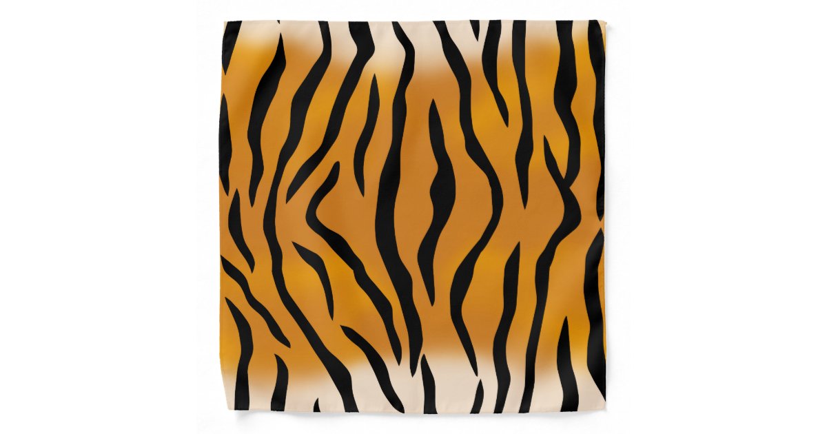 Wild Tiger Stripes Bandana | Zazzle