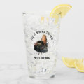 Wild Turkey Hunting Spring Season Gobbler Glass | Zazzle