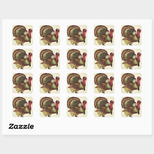 Wild Turkey Sticker | Zazzle