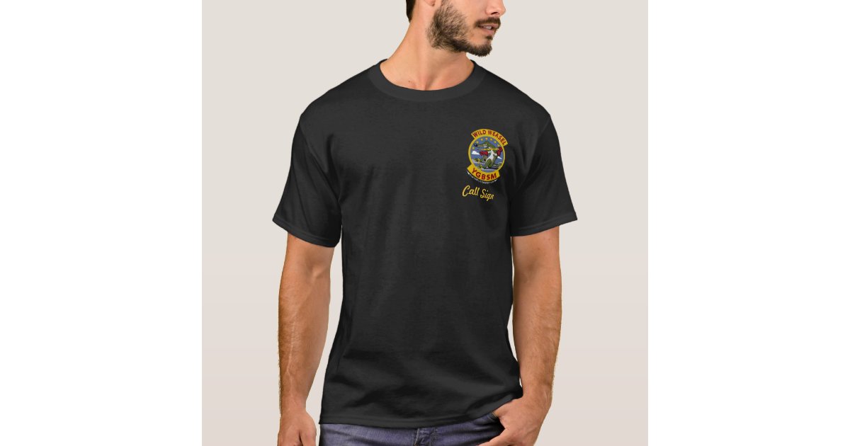 Wild Weasel (dark shirt) T-Shirt | Zazzle